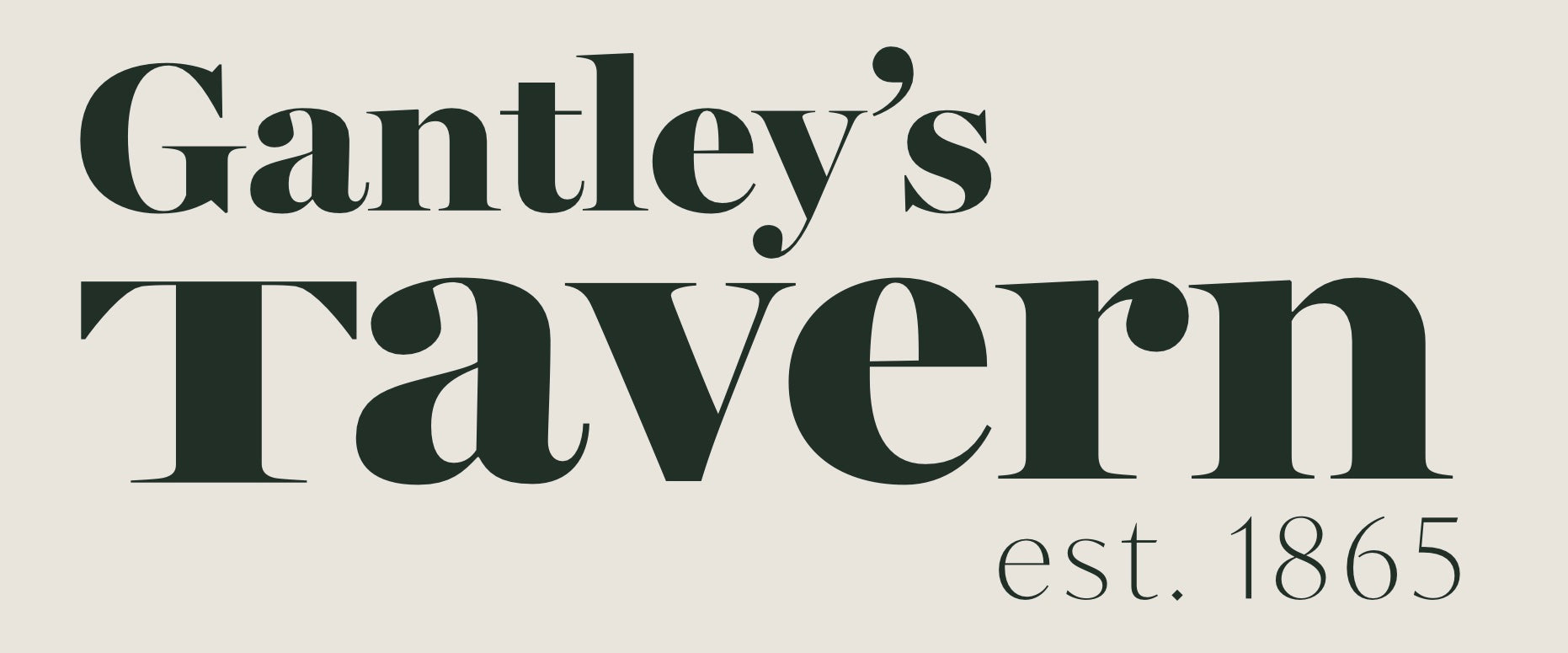 Menu – Gantley's Tavern